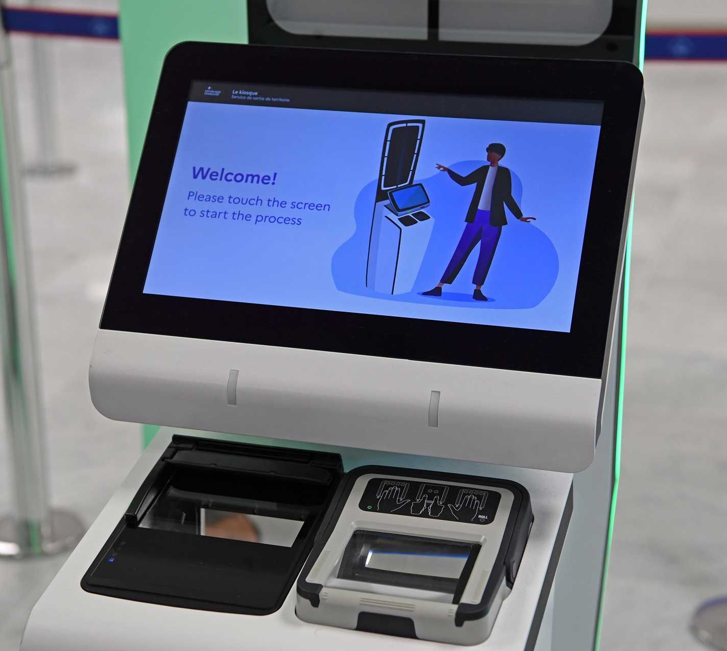 Système d'entrée / sortie de l'Union Européenne (UE) - Contrôles à Paris Aéroport