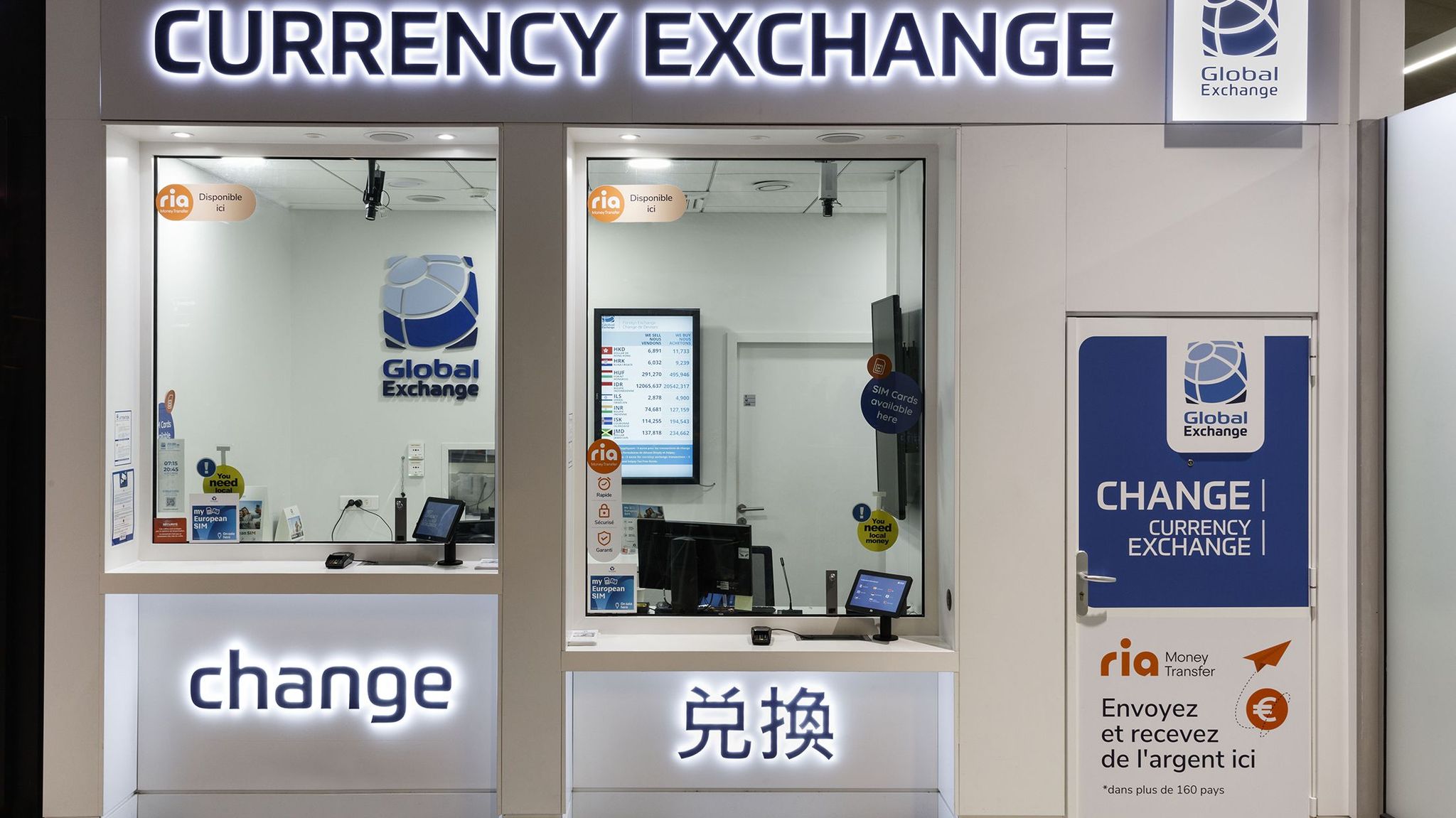 Banks & Currency Exchange at Paris CDG – Paris Aéroport